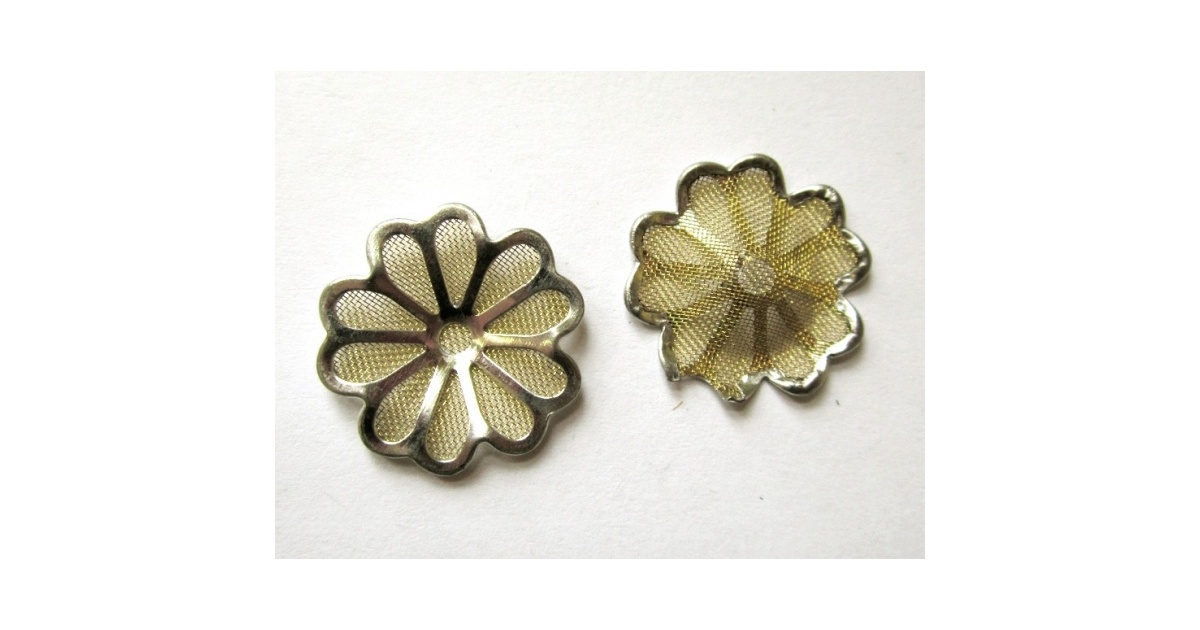 Brass mess flower MES6 | Helmien talo Oy